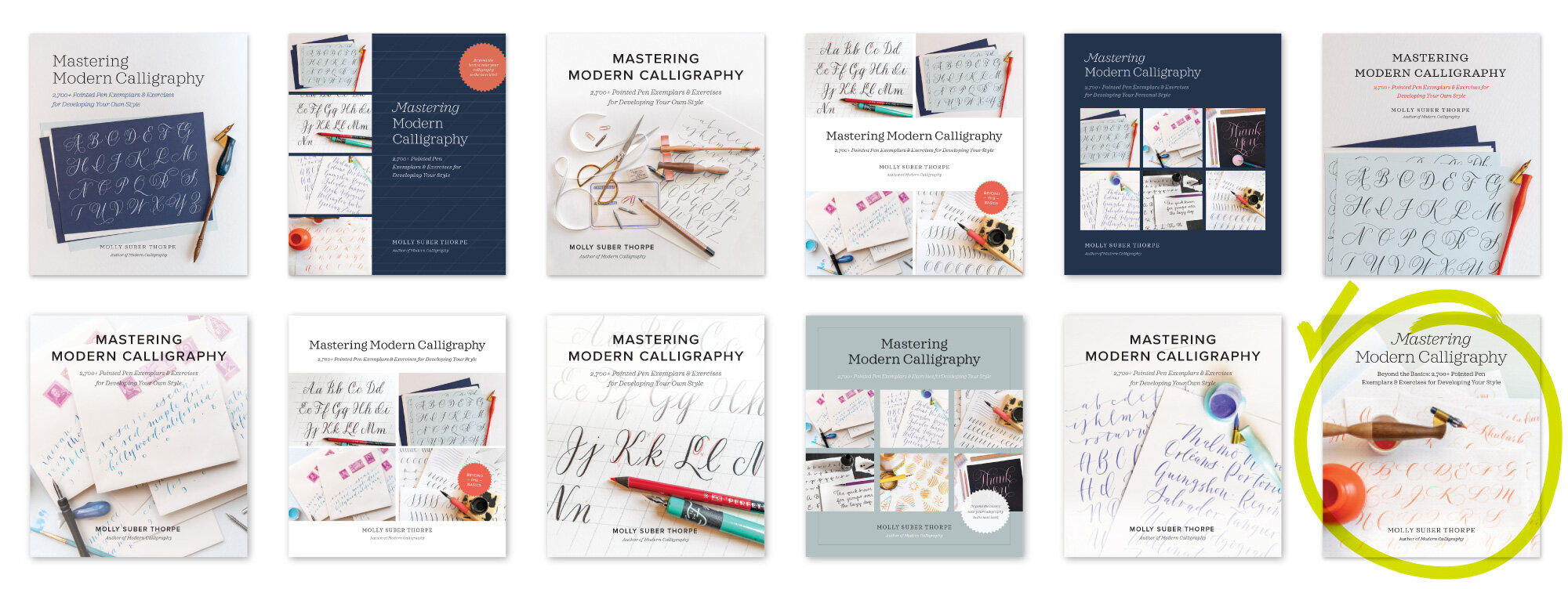A Book Cover Story: The Design Process of Mastering Modern Calligraphy ...