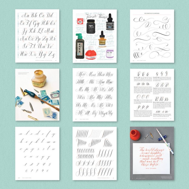 Mastering Modern Calligraphy Book | Molly Suber Thorpe
