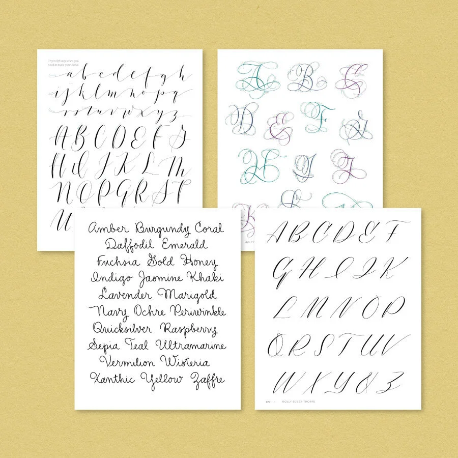 Mastering Modern Calligraphy Book | Molly Suber Thorpe