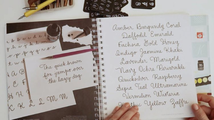 Video: Look Inside Mastering Modern Calligraphy | Molly Suber Thorpe