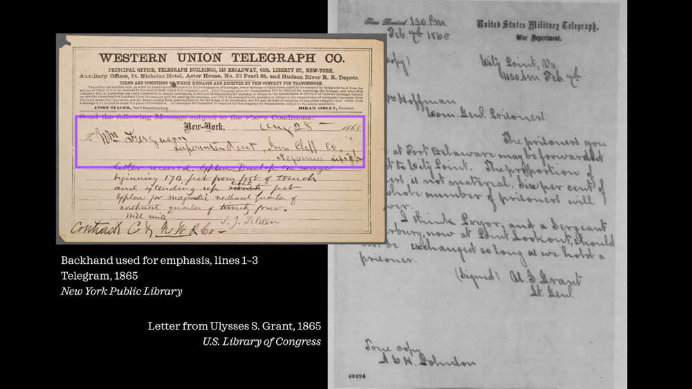 How to Write Backhand Calligraphy with Watercolor Lettering | Molly ...