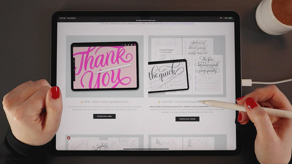 How to Install Brushes & Files in Procreate | Molly Suber Thorpe