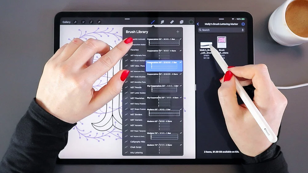 How to Install Brushes & Files in Procreate | Molly Suber Thorpe
