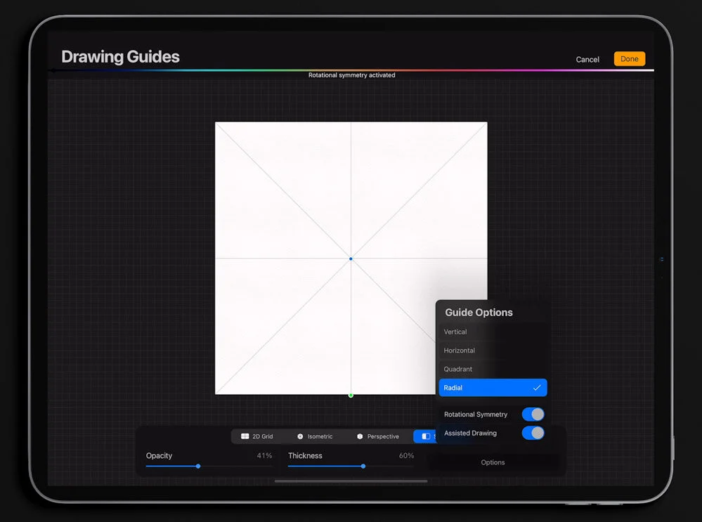 Learn to Draw Flourished Watercolor Mandalas in Procreate | Molly Suber ...