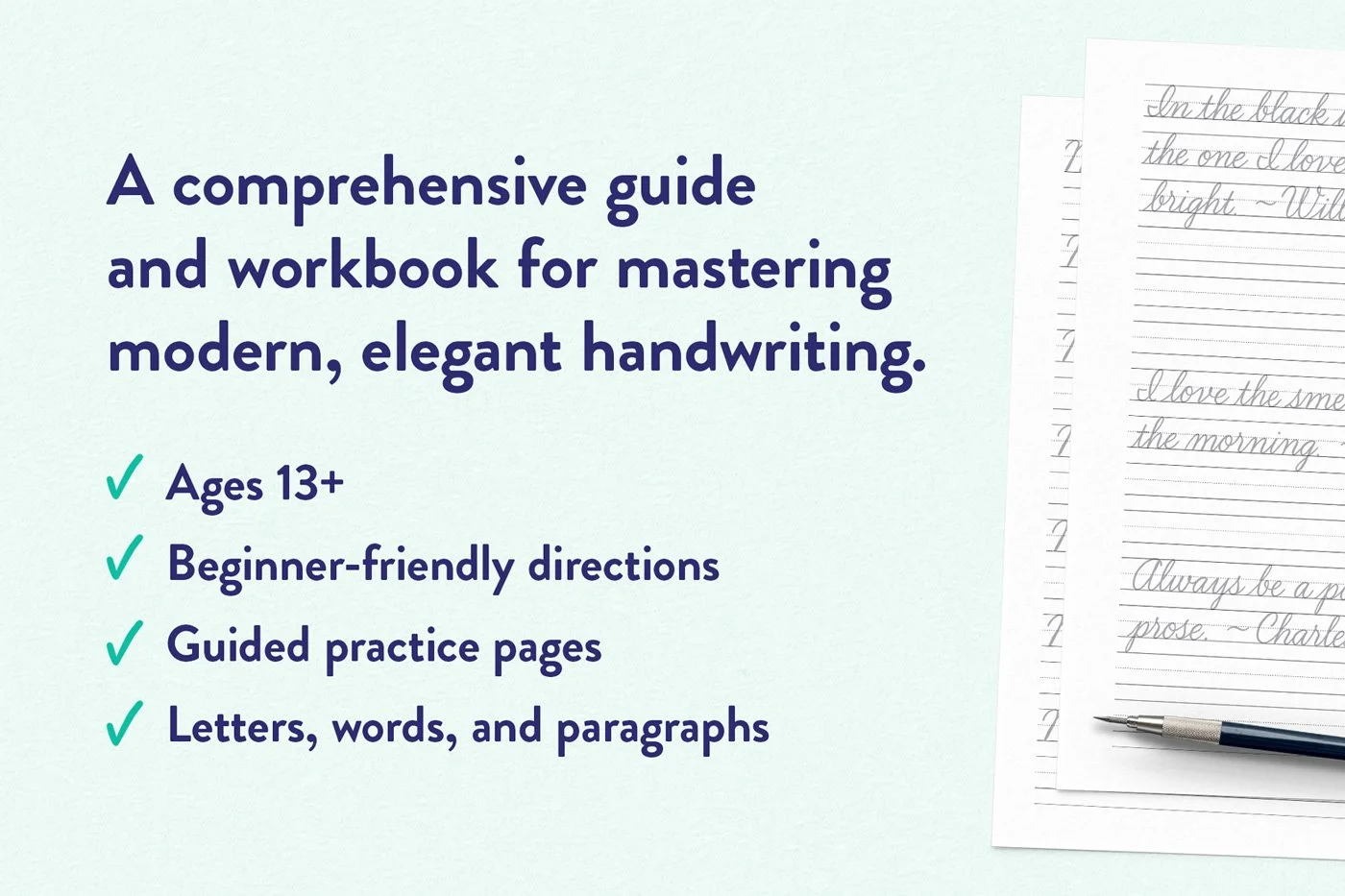 Modern Cursive Handwriting – Printable PDF Edition | Molly Suber Thorpe modern-cursive-handwriting-printable-pdf-edition-molly-suber-thorpe