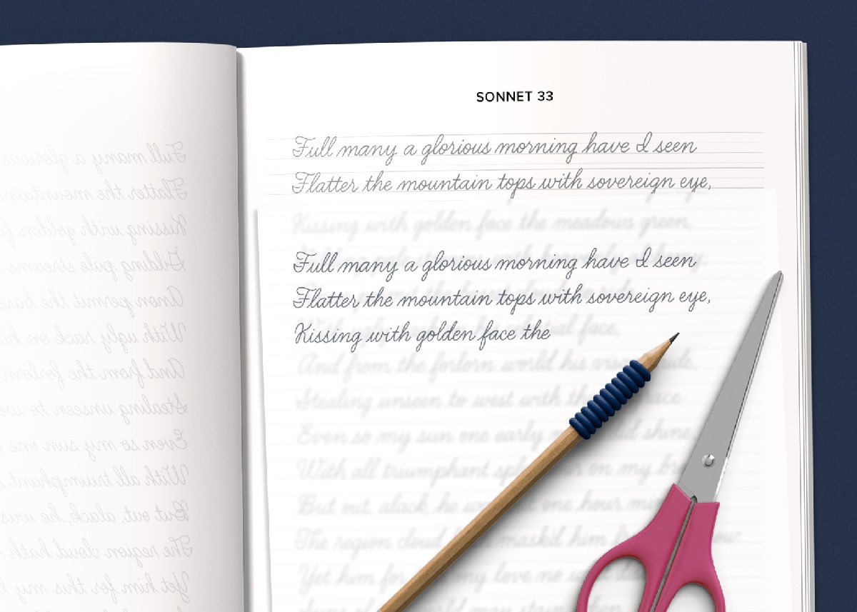 Modern Cursive Handwriting Workbooks | Molly Suber Thorpe