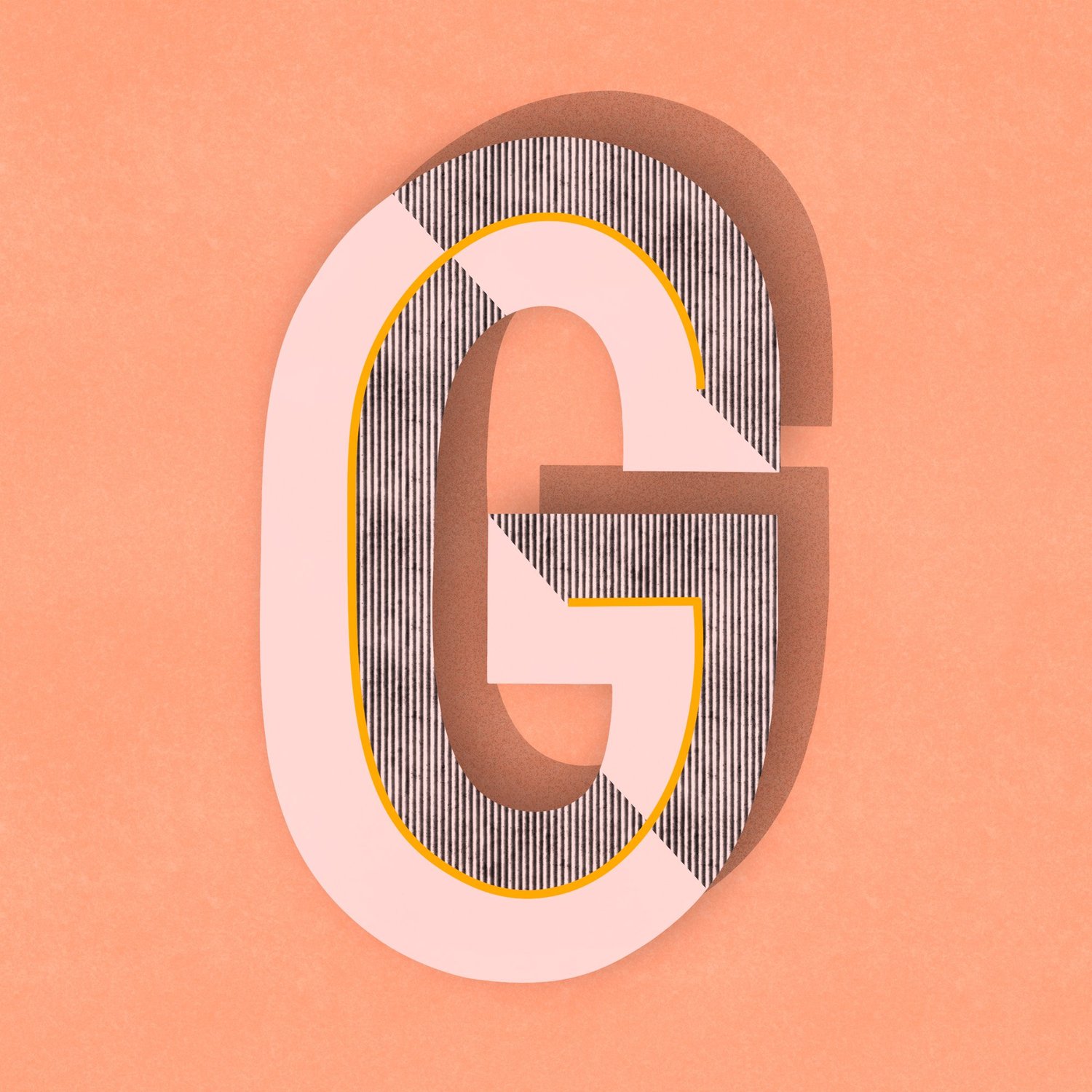 How to Draw a Drop Cap Letter G in Procreate | Molly Suber Thorpe