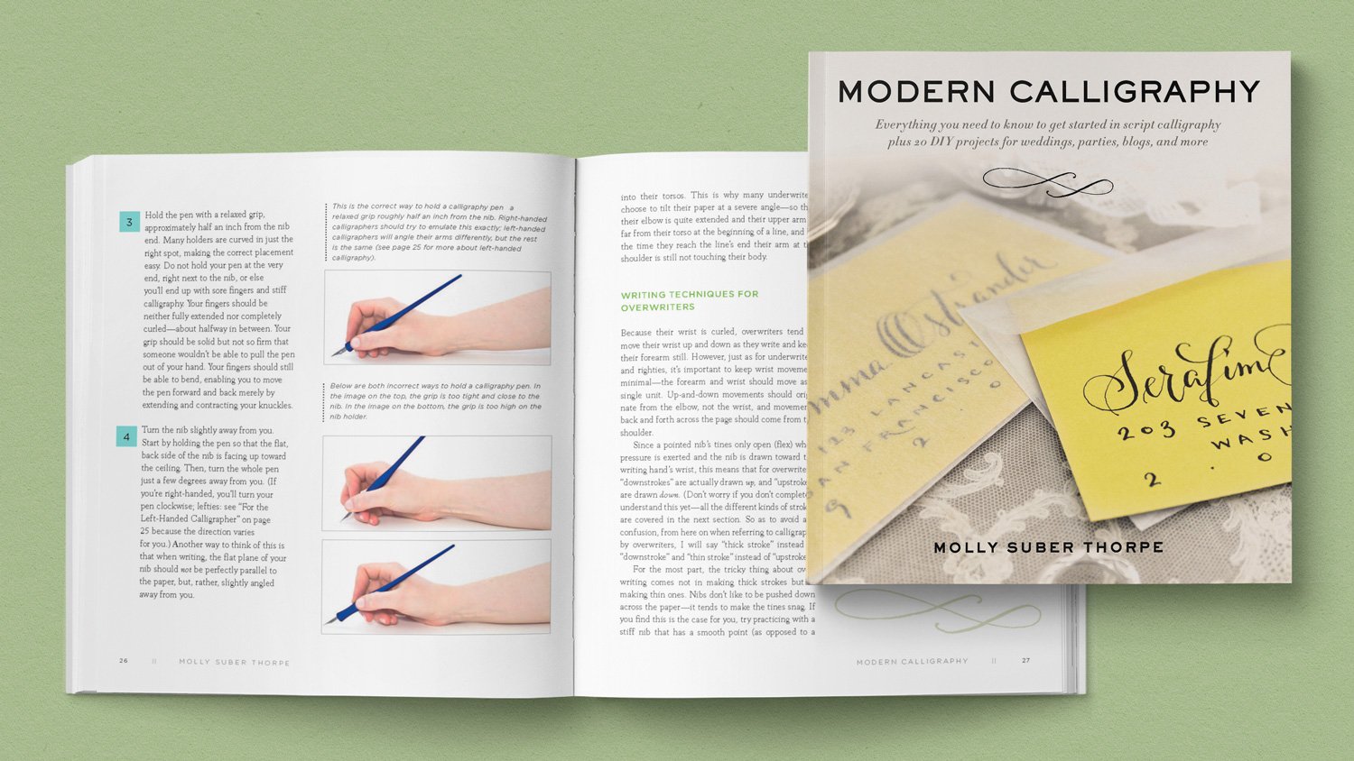 Modern Calligraphy Book for Beginners | Molly Suber Thorpe