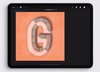 Procreate Drop Cap Tutorial: Draw a Retro 3D Letter G