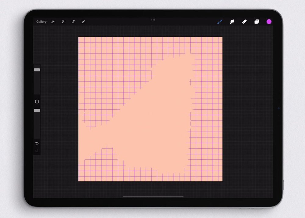 How to Draw a Drop Cap Letter G in Procreate | Molly Suber Thorpe