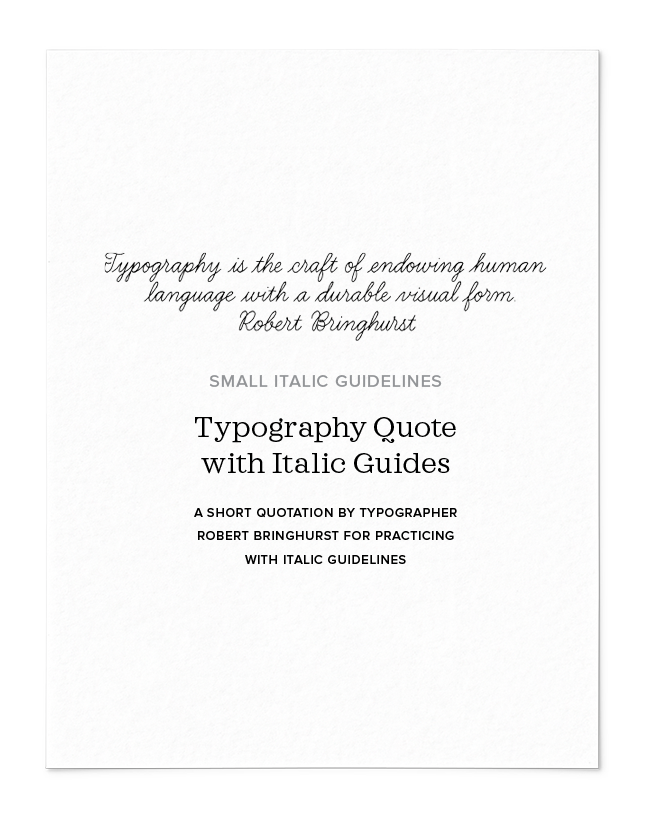 Modern Cursive Handwriting Freebies | Molly Suber Thorpe