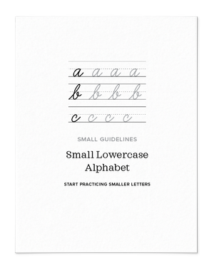 Modern Cursive Handwriting Freebies | Molly Suber Thorpe