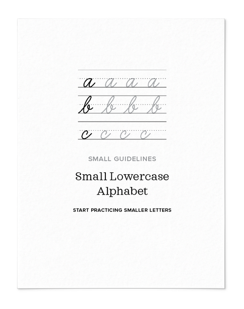 Modern Cursive Handwriting Freebies | Molly Suber Thorpe