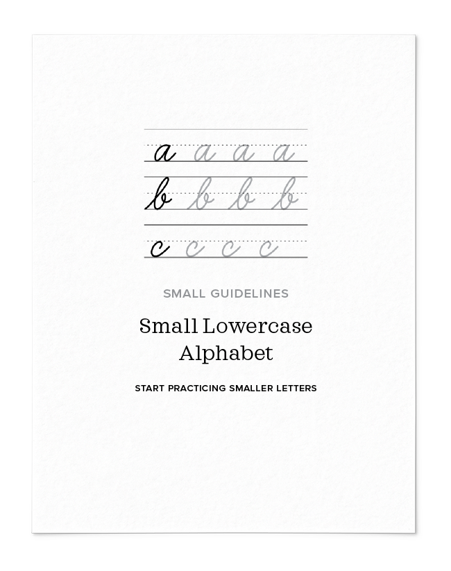 Modern Cursive Handwriting Freebies | Molly Suber Thorpe