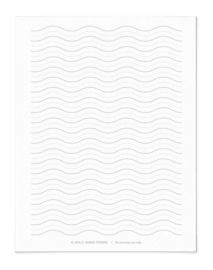 Modern Cursive Handwriting Freebies | Molly Suber Thorpe