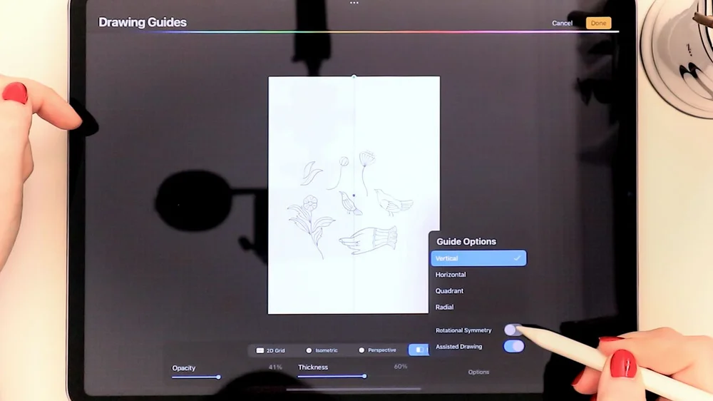 How to Draw Folk Art in Procreate | Molly Suber Thorpe
