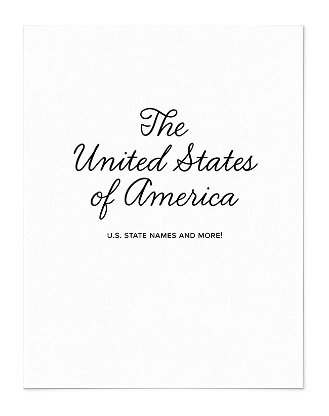 Modern Cursive Handwriting Private Page