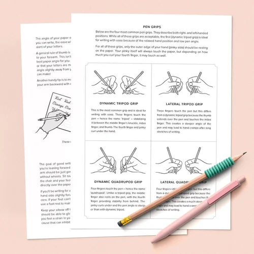 Modern Cursive Handwriting Procreate Kit | Molly Suber Thorpe