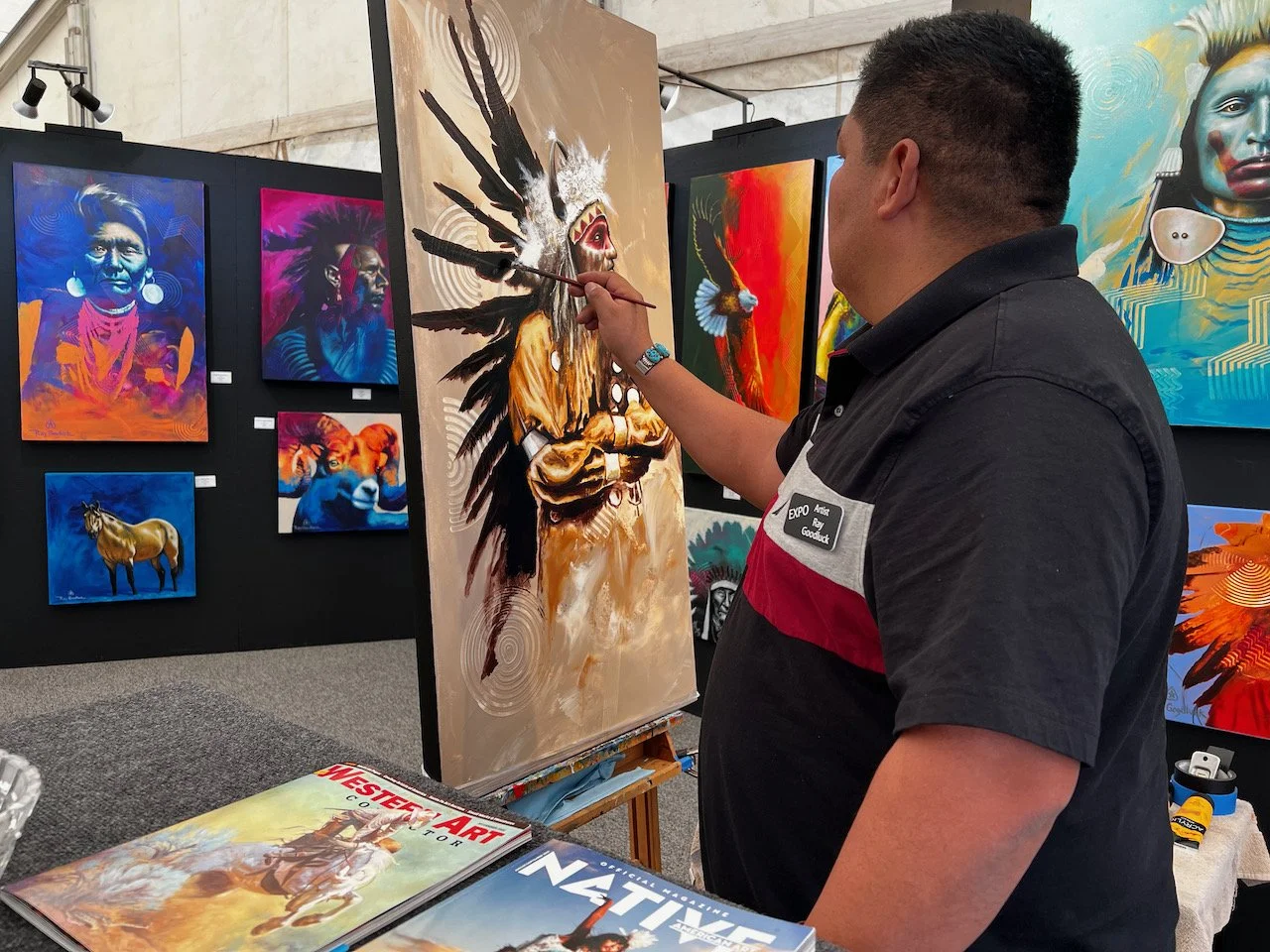 Ray Goodluck — Arizona Fine Art EXPO