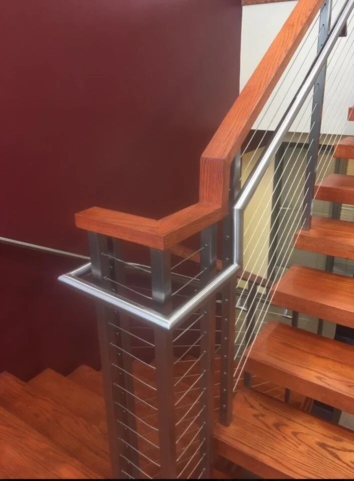 Cable railings-residential-commercial — Capozzoli Stairworks