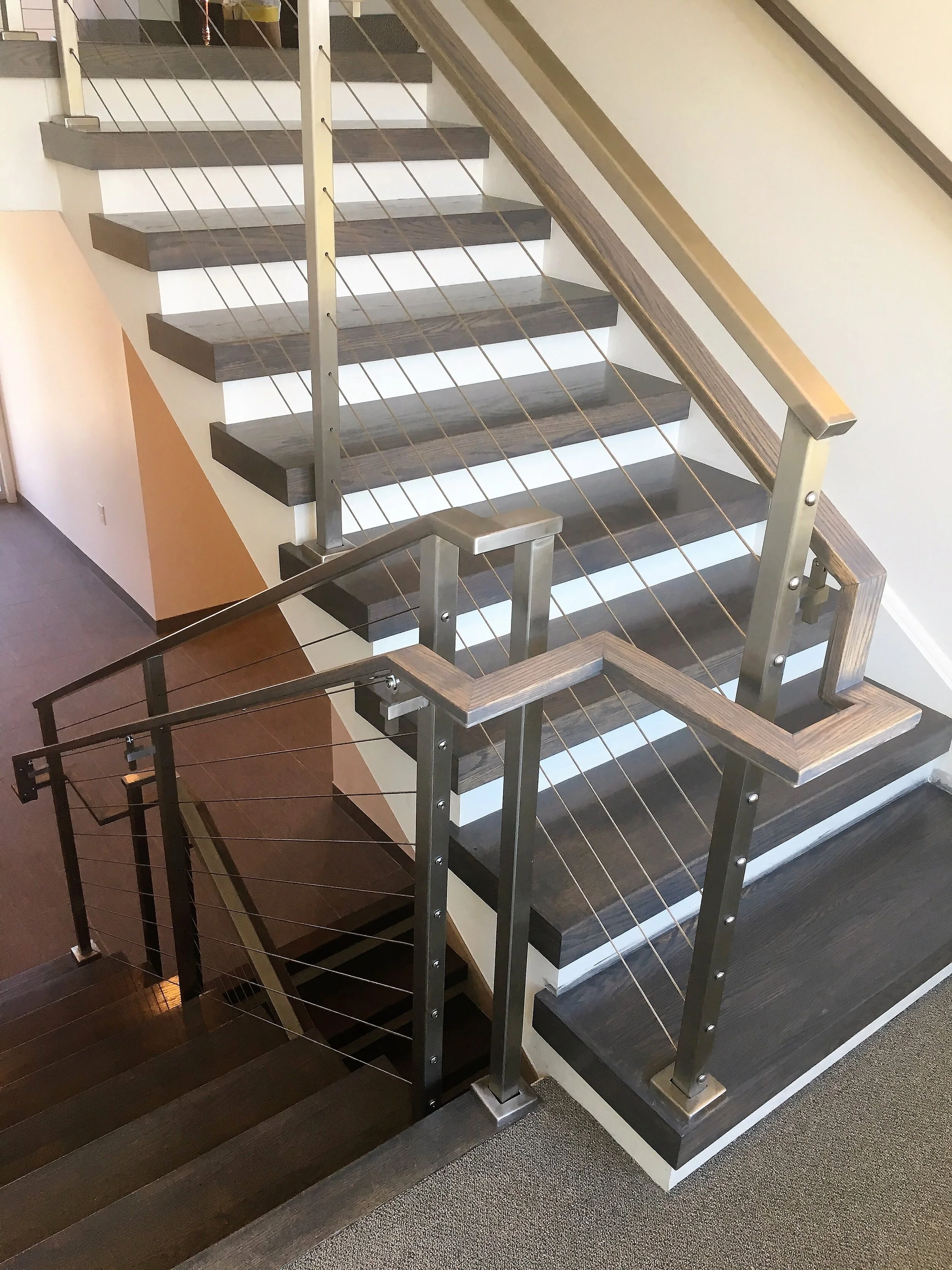 Cable railings-residential-commercial — Capozzoli Stairworks