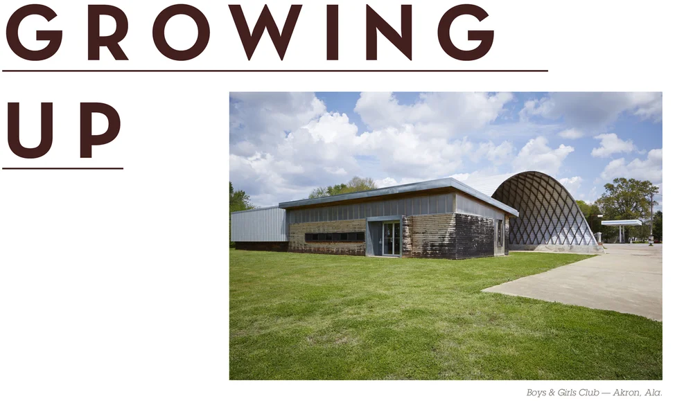 Rural Studio Turns 20 — THE BITTER SOUTHERNER