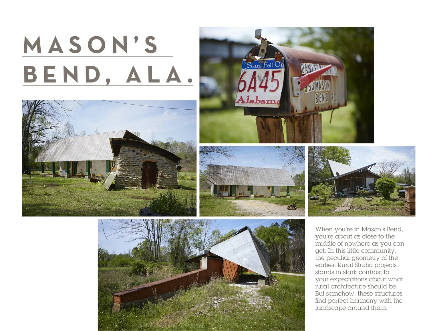 Rural Studio Turns 20 — THE BITTER SOUTHERNER