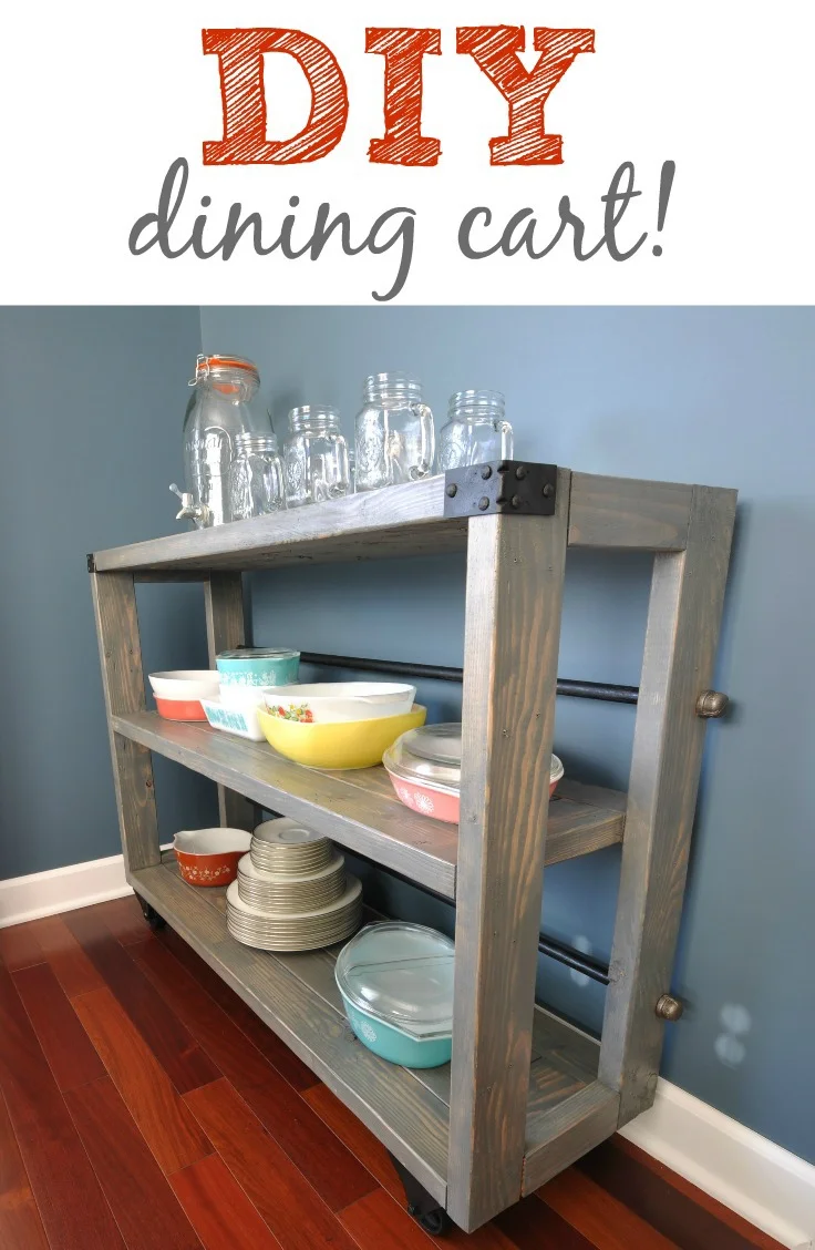 DIY Dining Cart Reveal — Decor and the Dog
