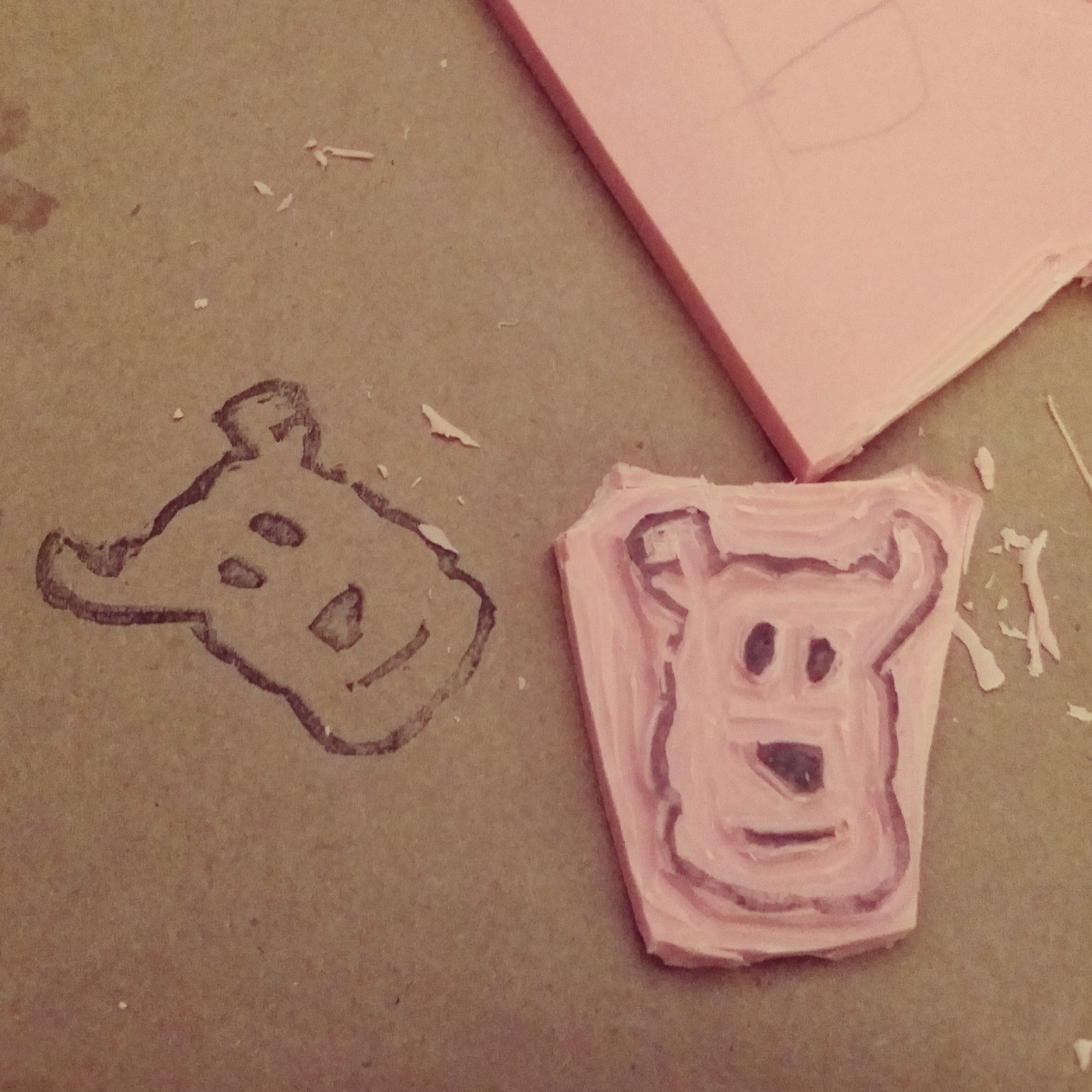 Make Your Own Stamp {DIY Tutorial} — Decor and the Dog Make Your Own Stamp {DIY Tutorial} — Decor and the Dog