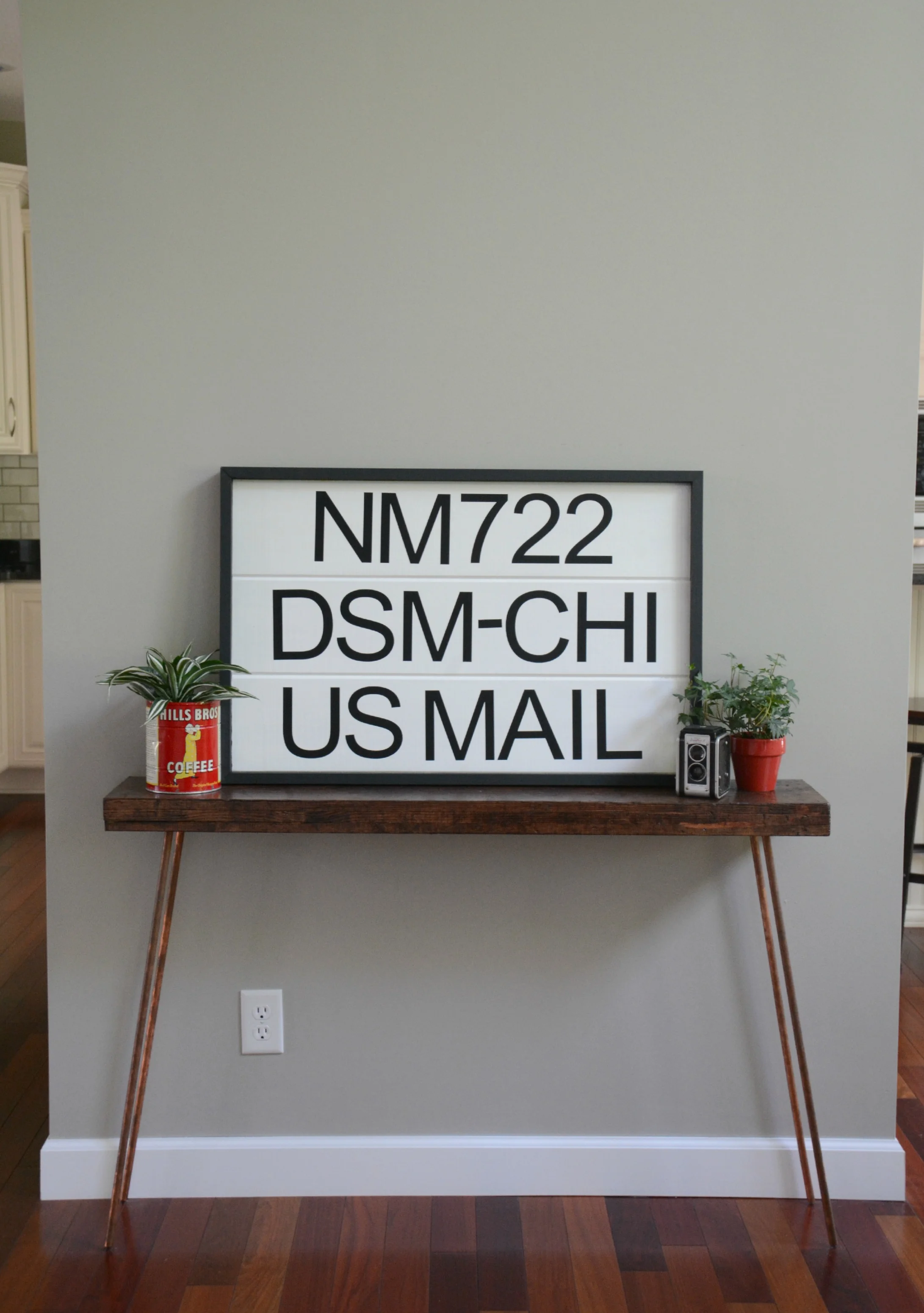 DIY Personalized Graphic Sign — Decor and the Dog