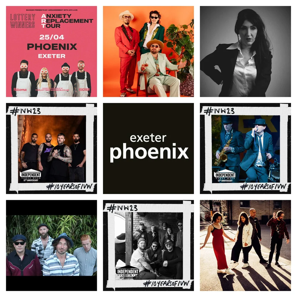 Some forthcoming musical treats at EXETER PHOENIX including Independent ...