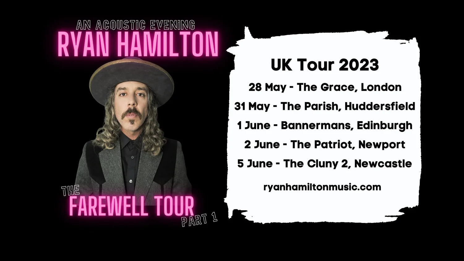 Acclaimed Texan Singer-Songwriter Ryan Hamilton announces UK tour dates ...