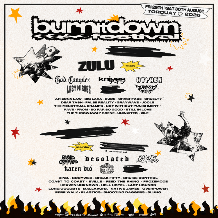 FEATURE: BURN IT DOWN FESTIVAL reveals first wave of its 2025 line up ...