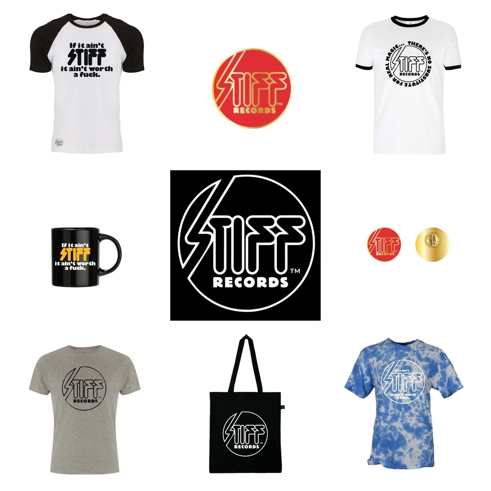 STIFF RECORDS announce official merchandise for the first time ever ...