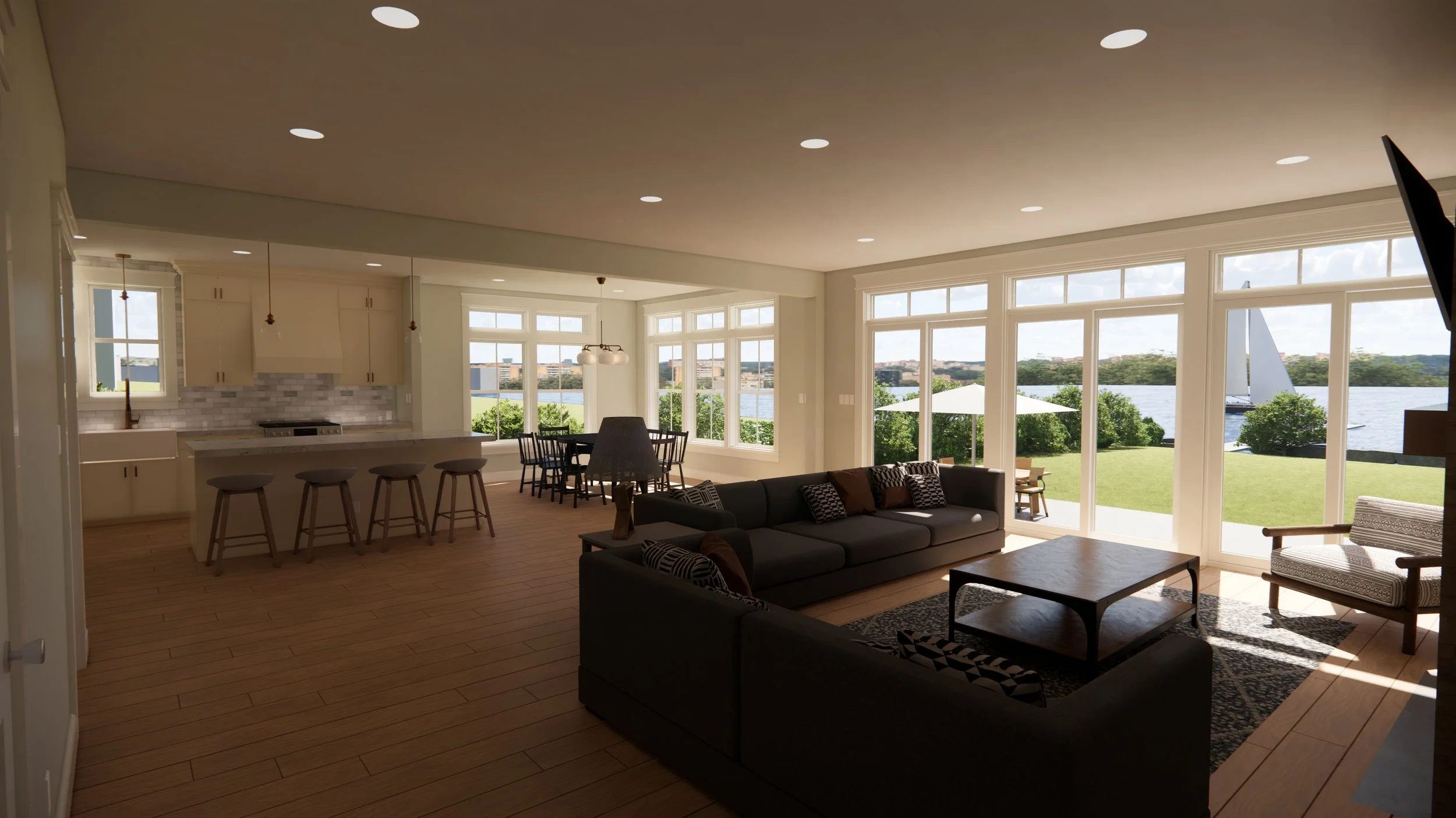 Harrington Architecture - Custom Modern Craftsman - Harrington Architecture