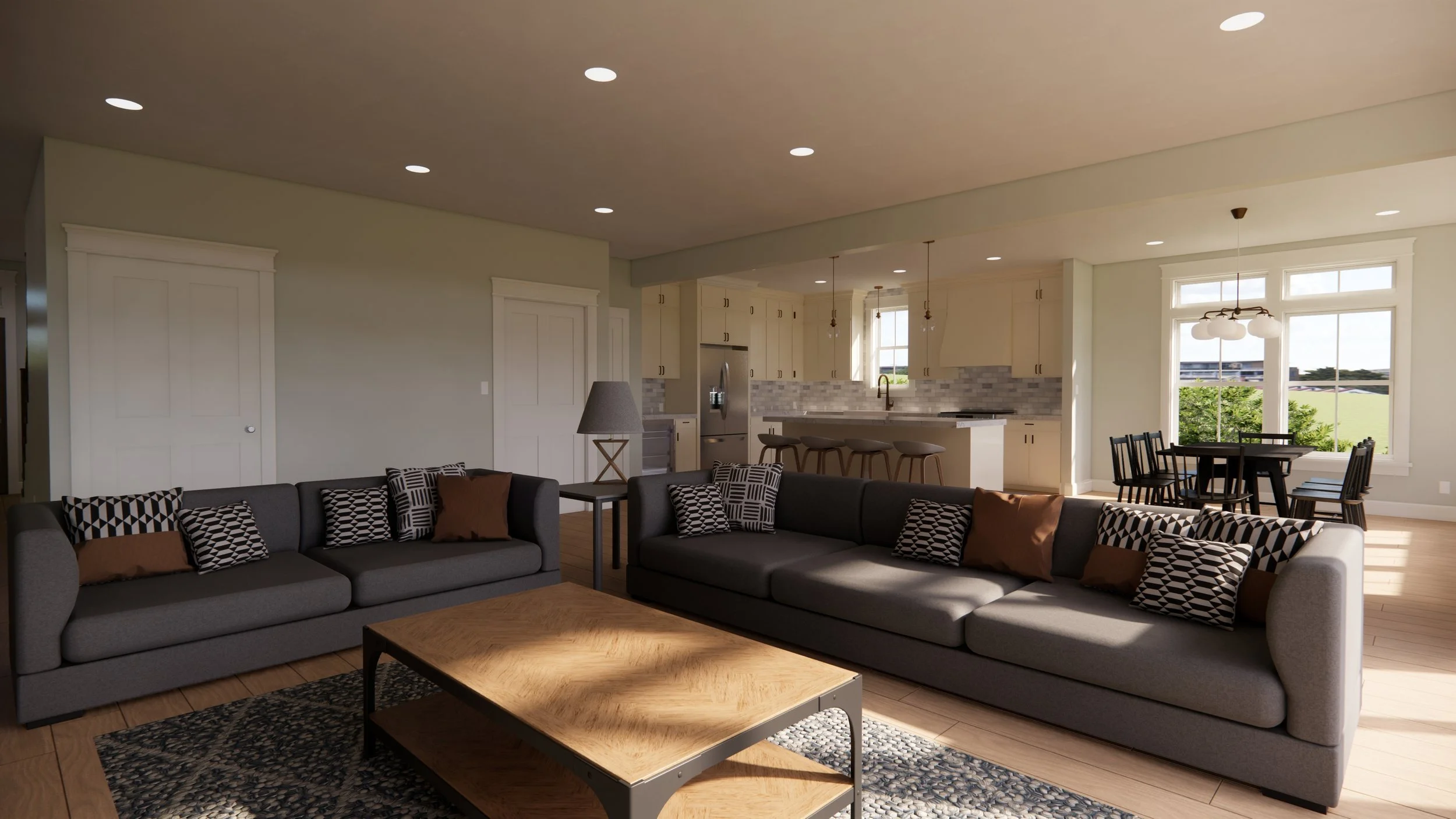 Harrington Architecture - Custom Modern Craftsman - Harrington Architecture