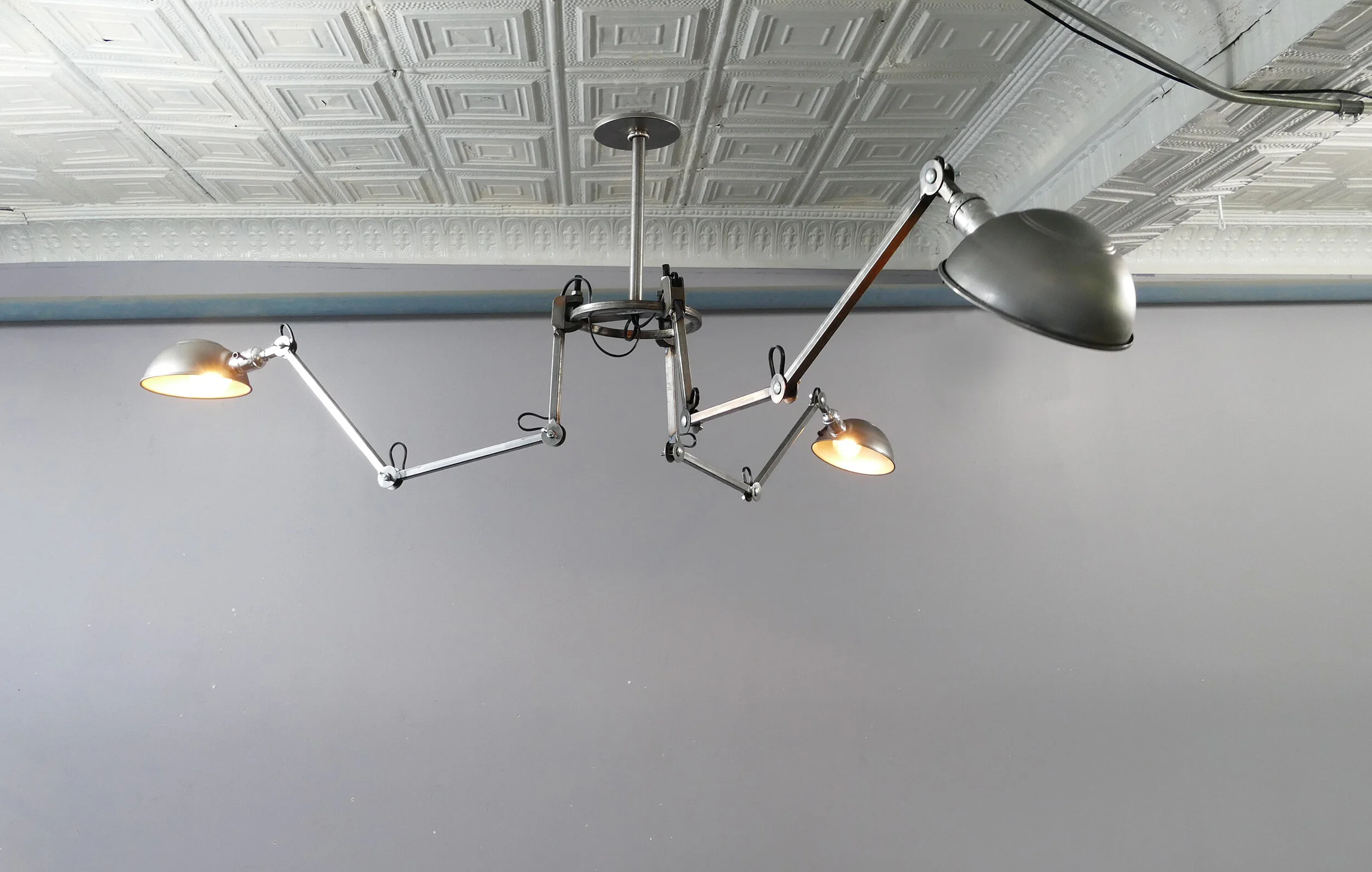 Agent Gallery Three Arm Articulating Work Station — AGENT GALLERY CHICAGO