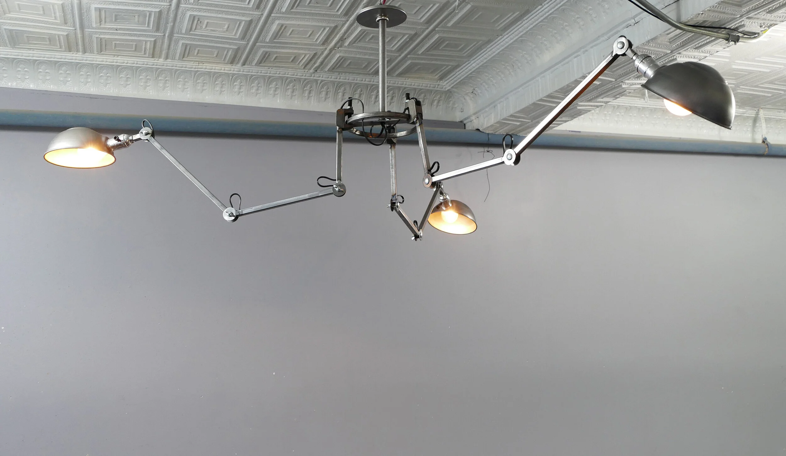 Agent Gallery Three Arm Articulating Work Station — AGENT GALLERY CHICAGO