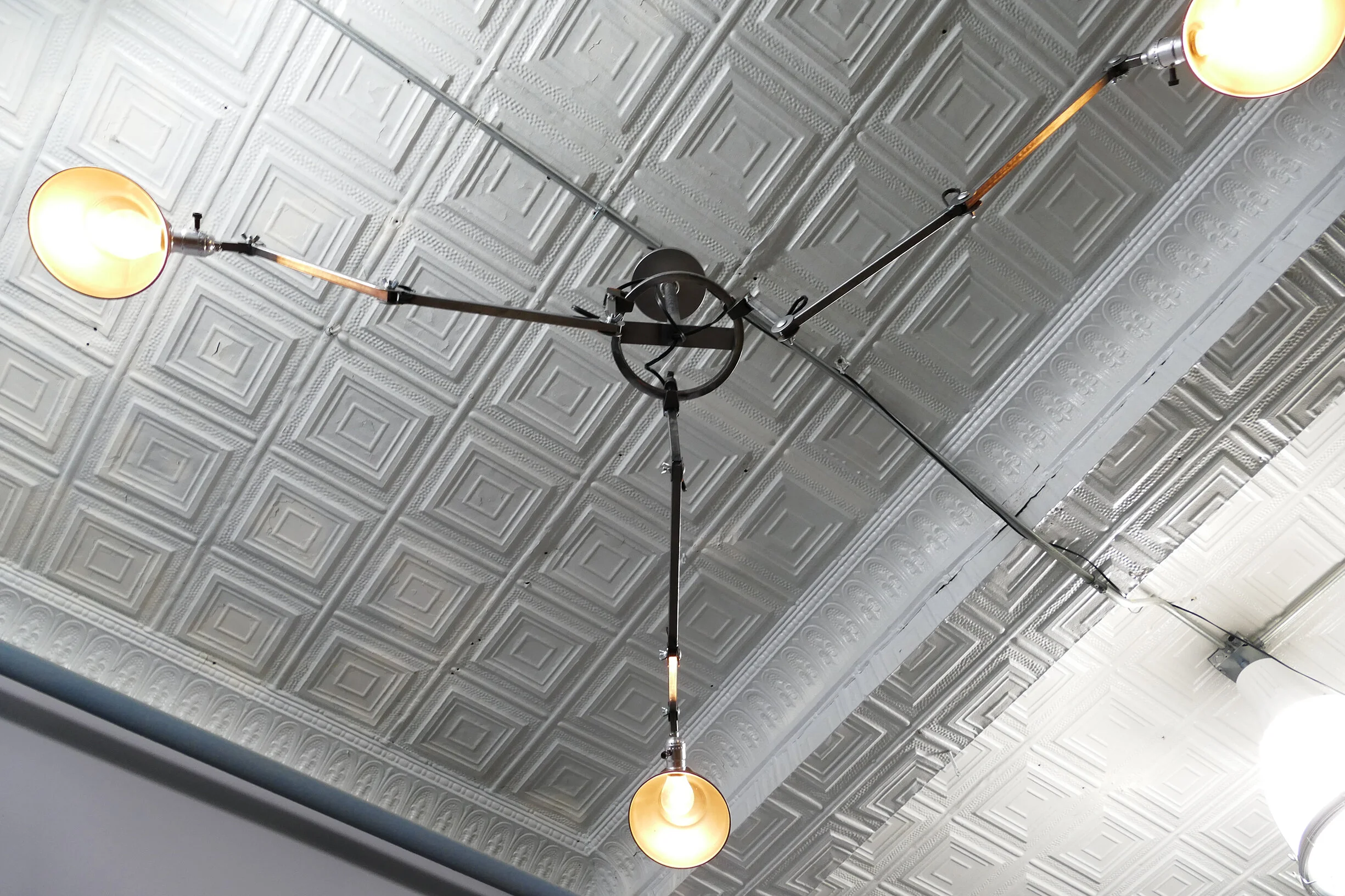 Agent Gallery Three Arm Articulating Work Station — AGENT GALLERY CHICAGO