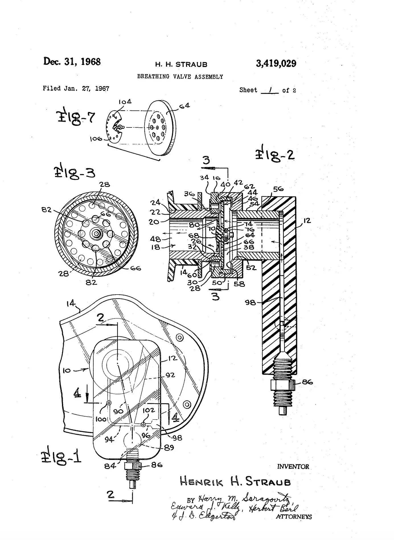 Rare 1965 Prototype Harry Diamond Labs Respirator — AGENT GALLERY CHICAGO