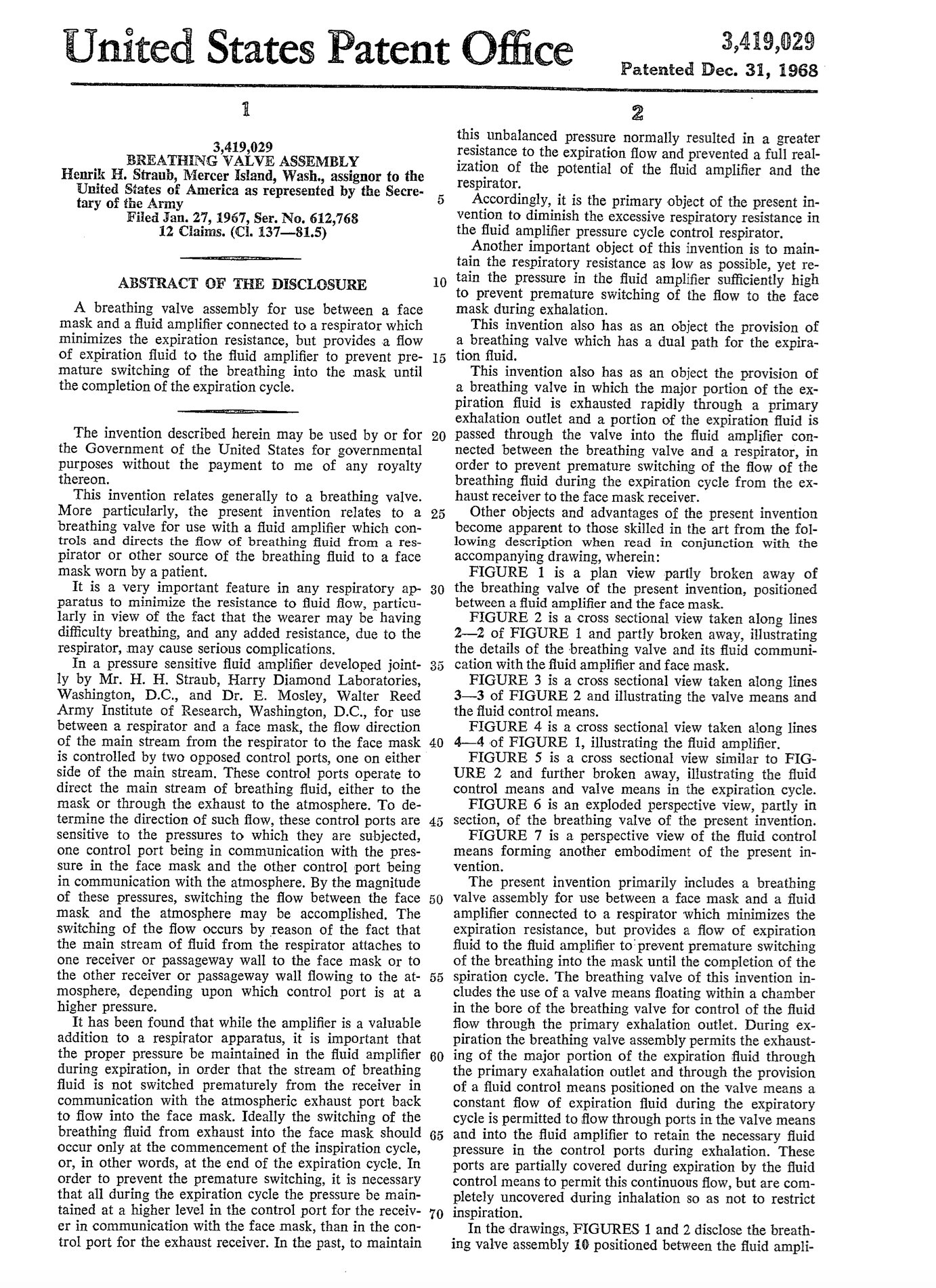 Rare 1965 Prototype Harry Diamond Labs Respirator — AGENT GALLERY CHICAGO