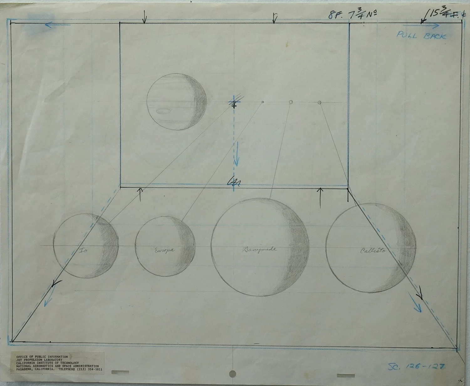 Drawing Jupiter And Moons