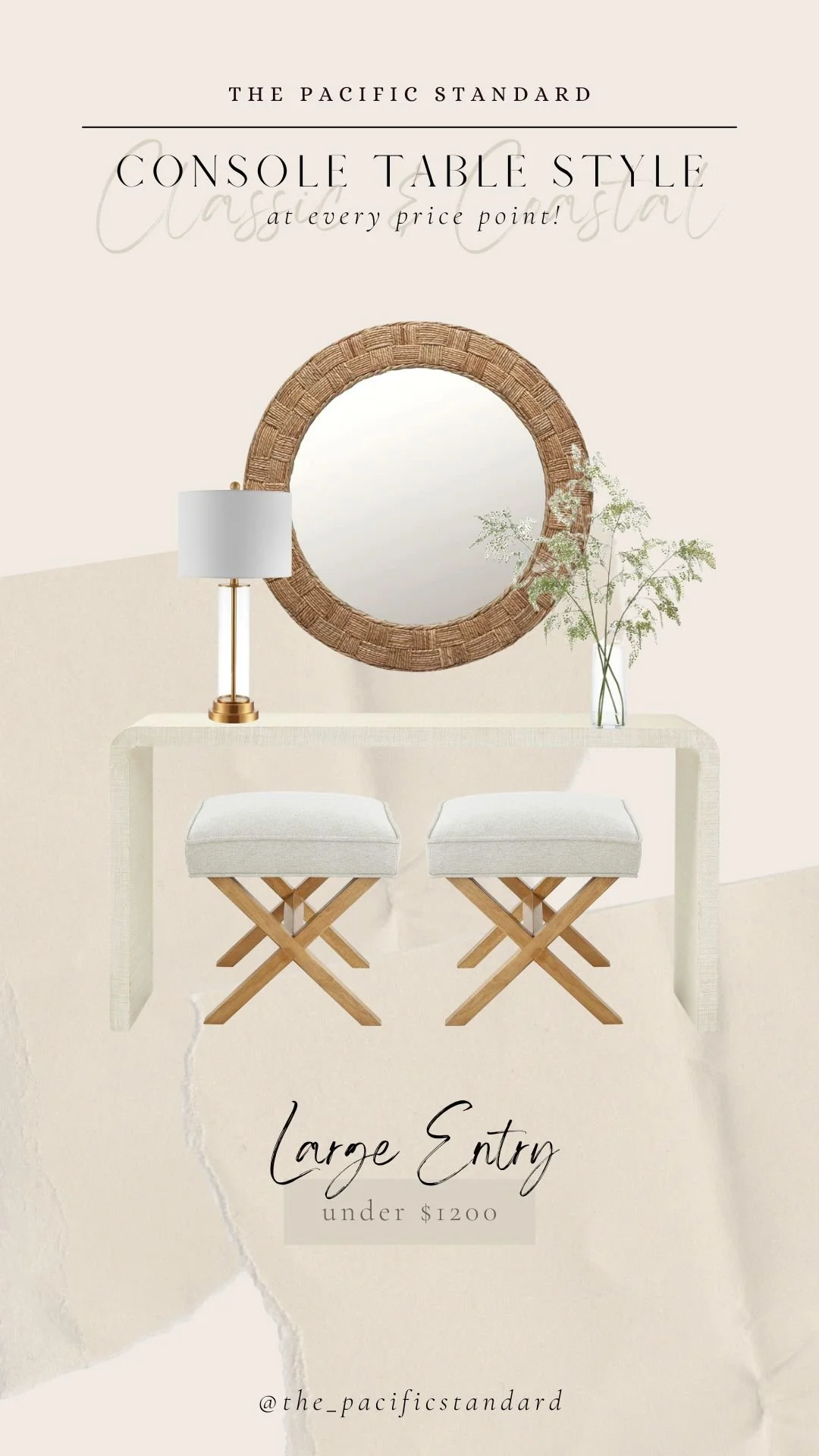 The Pacific Standard — Console Table Styling Ideas