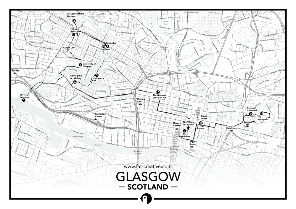 10 Must See Places in Glasgow + FREE Map — FOR ALL THINGS CREATIVE