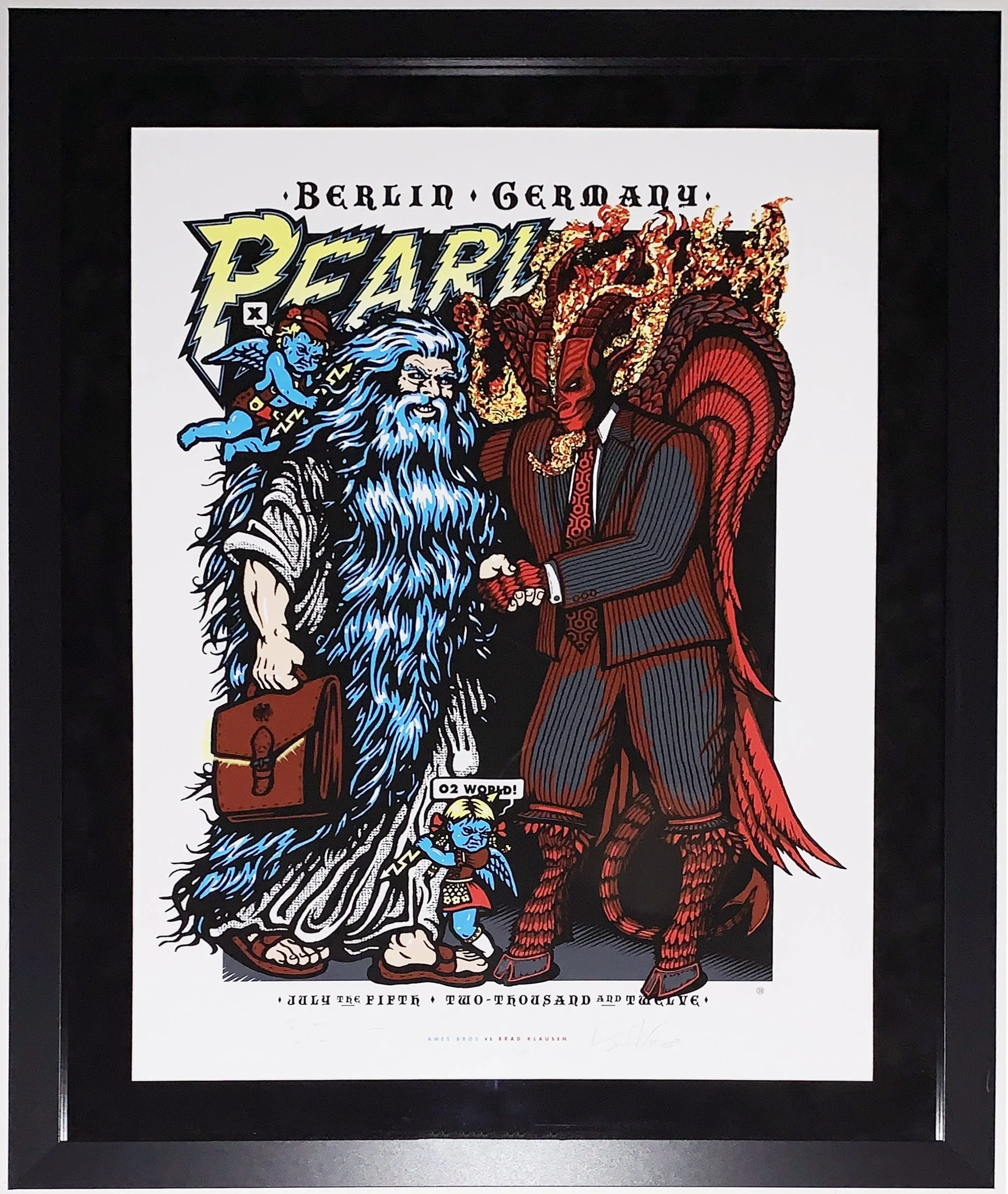 Framing Concert Posters