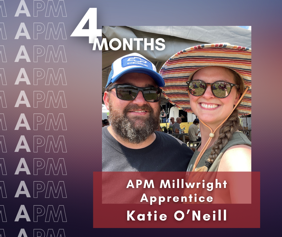 Meet APM Millwright Apprentice, Katie O’Neill! Blog APM