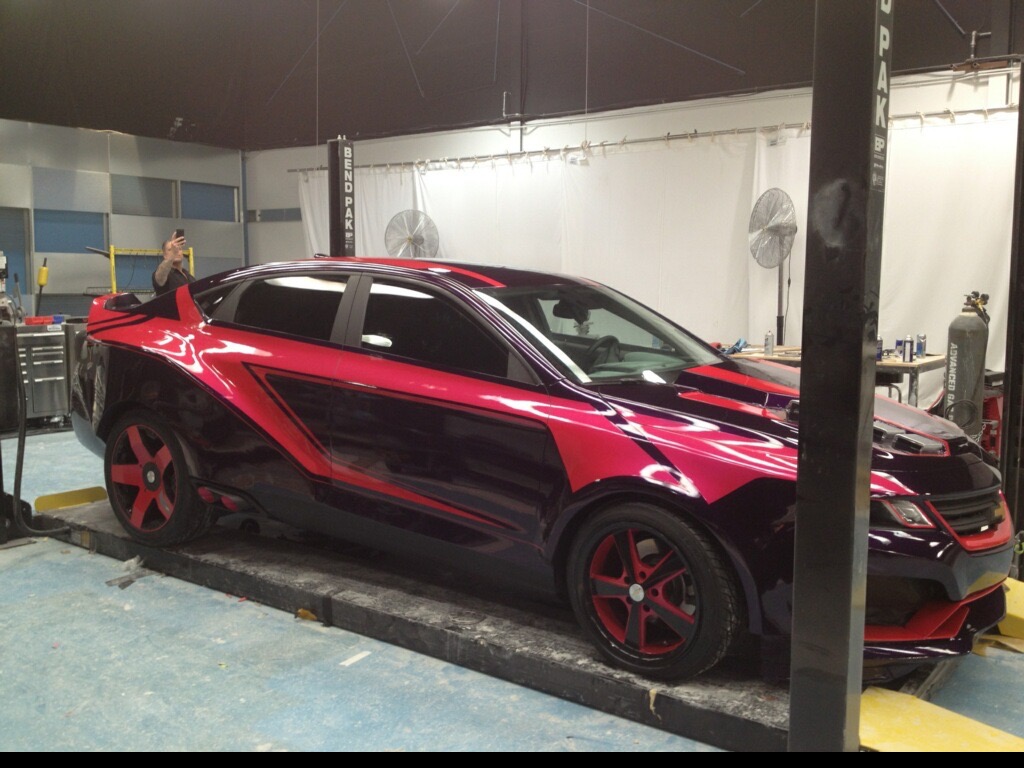 West Coast Custom Darth Vader Car