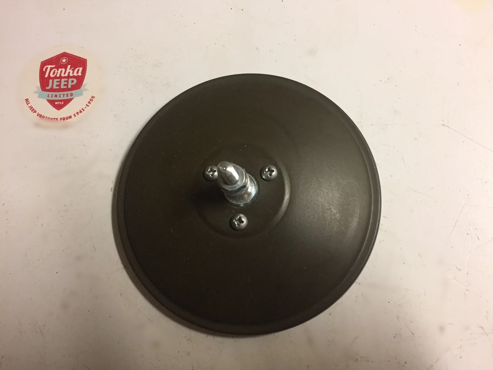 Mirror - Rearview (cowl mount) MB, GPW, M38, M38A1 — Tonka Jeep Limited