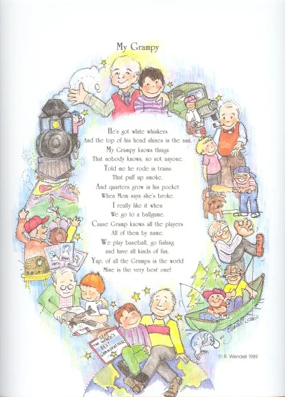 My Grampy Art Print — debbiewendell.com