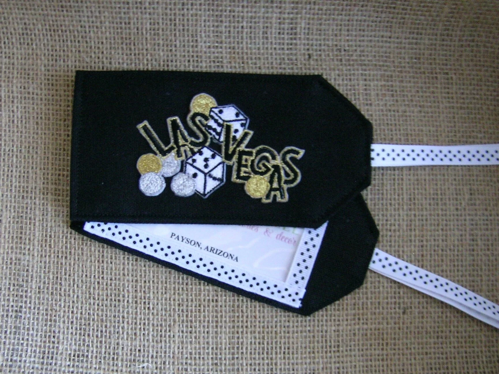 Las Vegas Luggage Tag — debbiewendell.com
